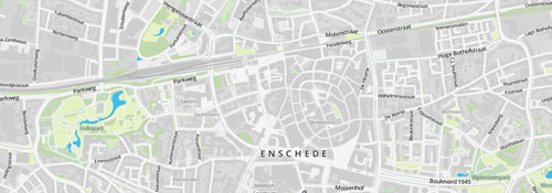 Enschede map - Visit Enschede